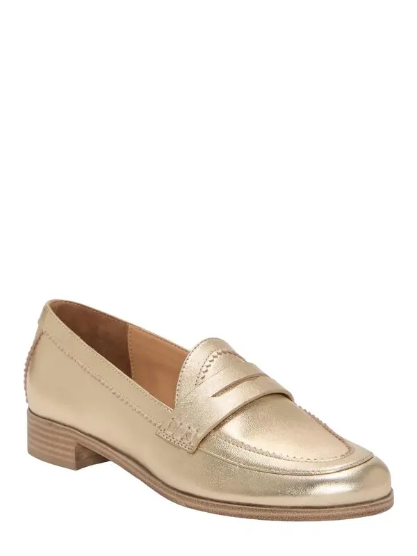 Vince Camuto Clarette Penny Loafer - Egyptian Gold
