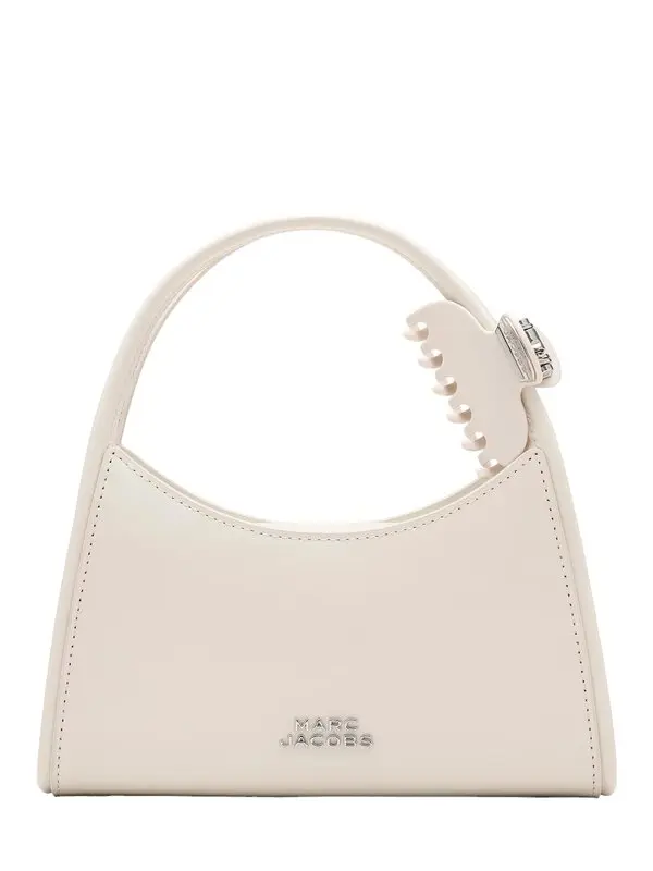Marc Jacobs The Claw Clip Crossbody Bag - Cotton White
