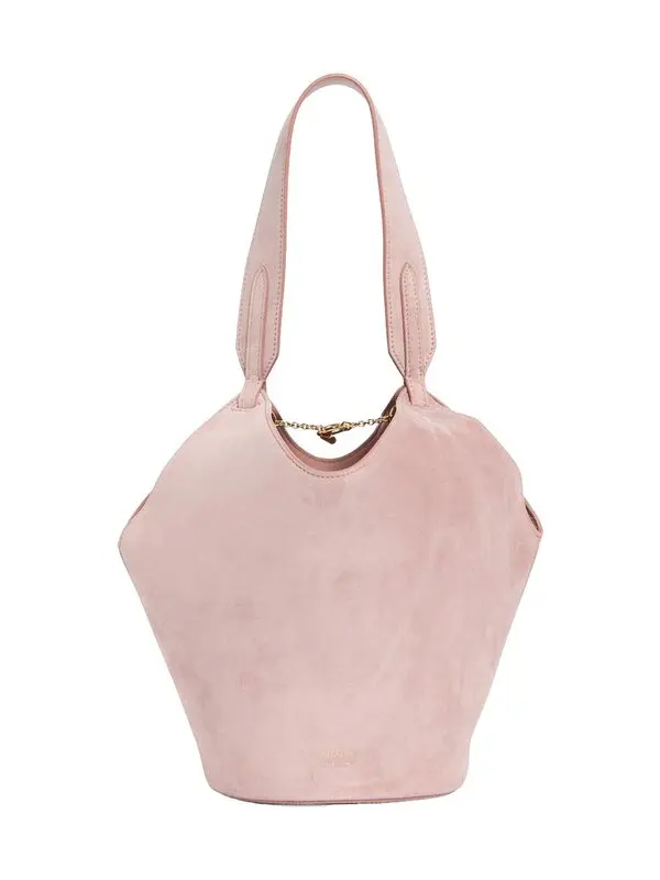 Khaite Mini Lotus Top Handle Bag - Dusty Pink