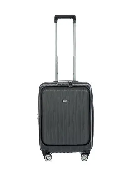 Bric'S Cervia 21" Spinner Carry-on With Front Pocket - Dark Grey