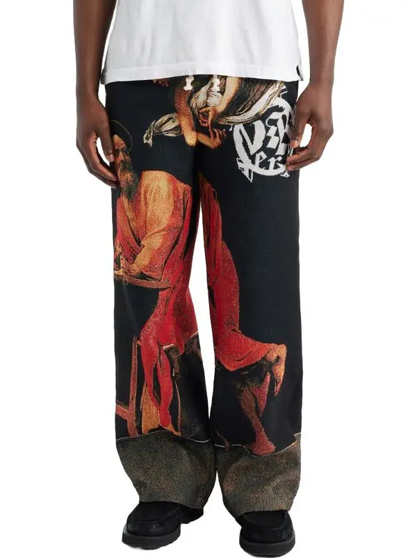 VERYRARE Calling Of Saint Matthews Drawstring Pants - Black