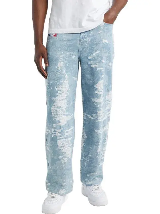 VERYRARE Skel/sword Straight Leg Jeans - Blue