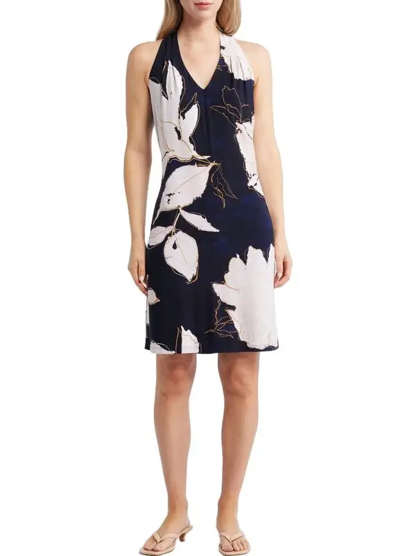 Tommy Bahama Sanded Petals Sleeveless Dress - Coastline