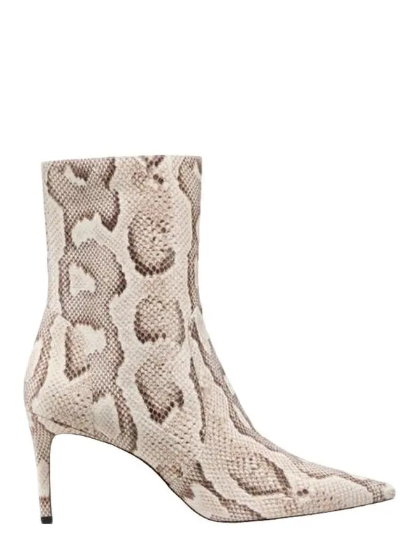 STUART WEITZMAN Power Zip 75 Bootie - Cream