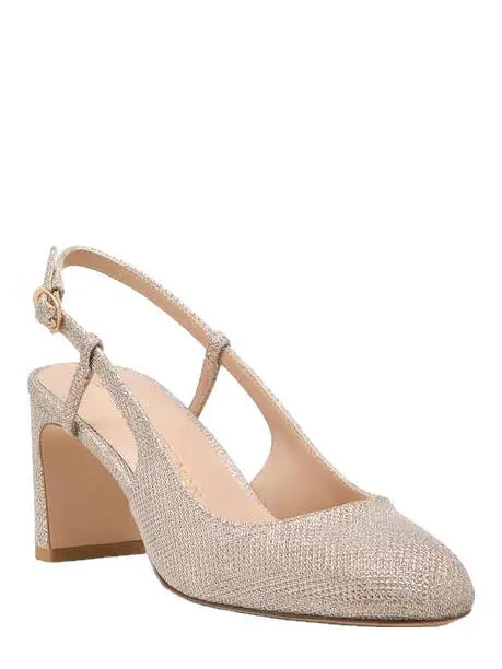 STUART WEITZMAN Babette Slingback 60 Pumps - Poudre