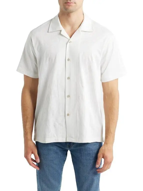 Tommy Bahama Palm Fresco Beach Islandzone® Button-up Camp Shirt - Coconut