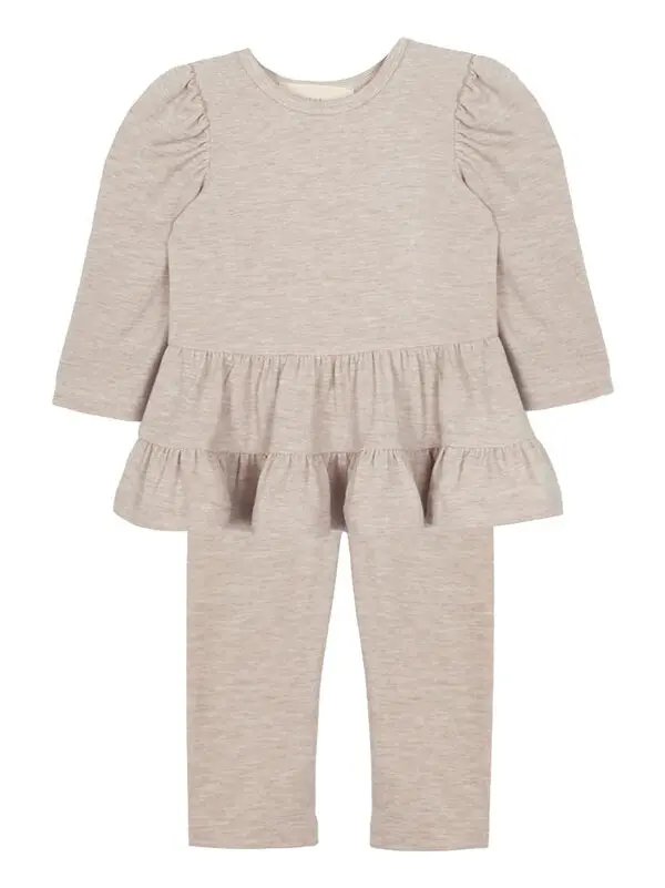 MABEL + HONEY Millie Two-piece Set - Tan