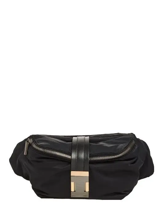 CHRISTIAN LOUBOUTIN Nox Nylon Belt Bag - Black