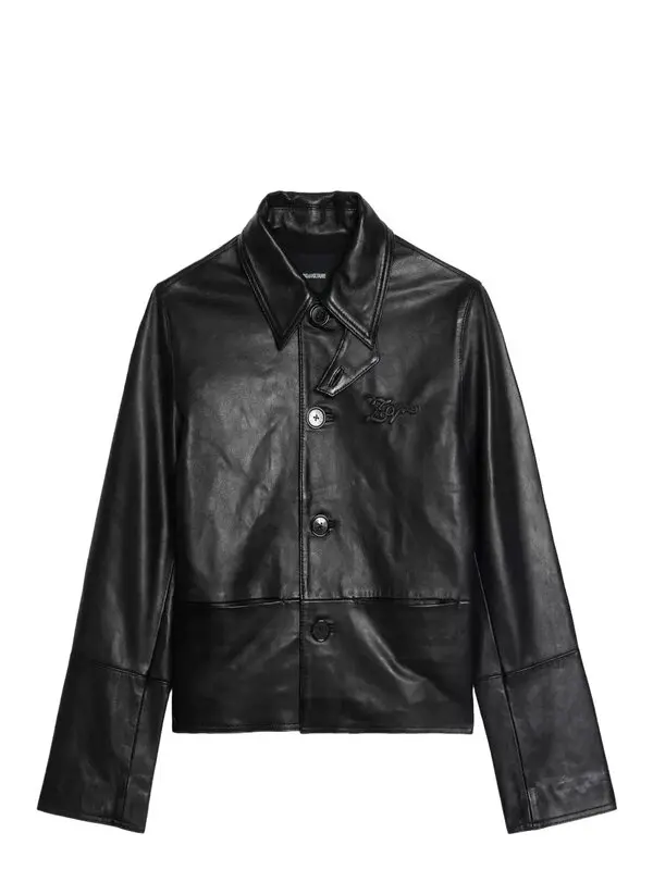 Zadig&Voltaire Lessa Button Jacket - Black