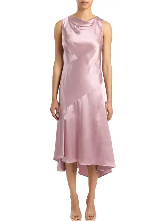 Santorelli Wynn Sleeveless Midi Sheath Dress - Dusty Lilac