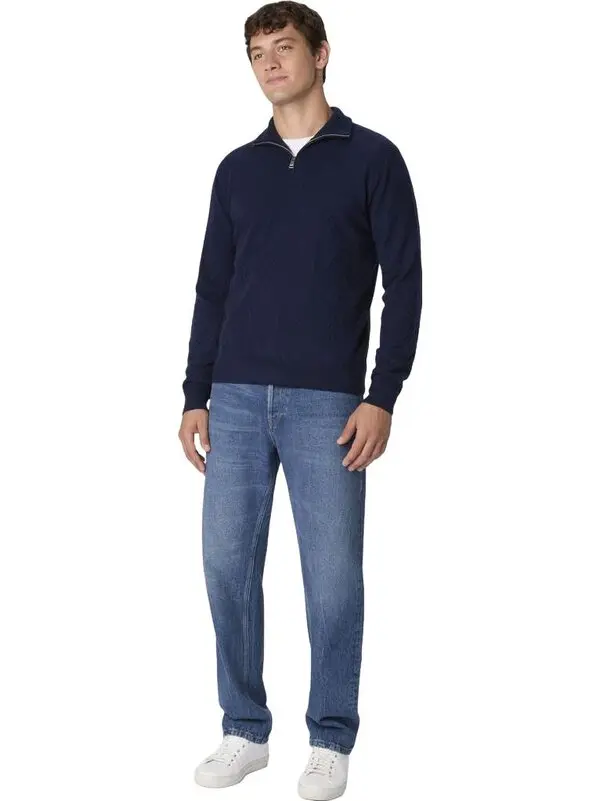 Missoni Half-zip Cashmere Sweater - Blue