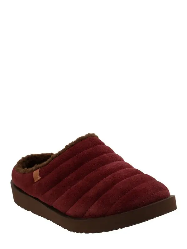 REVITALIGN Valley Faux Fur Lined Slipper - Port Royale