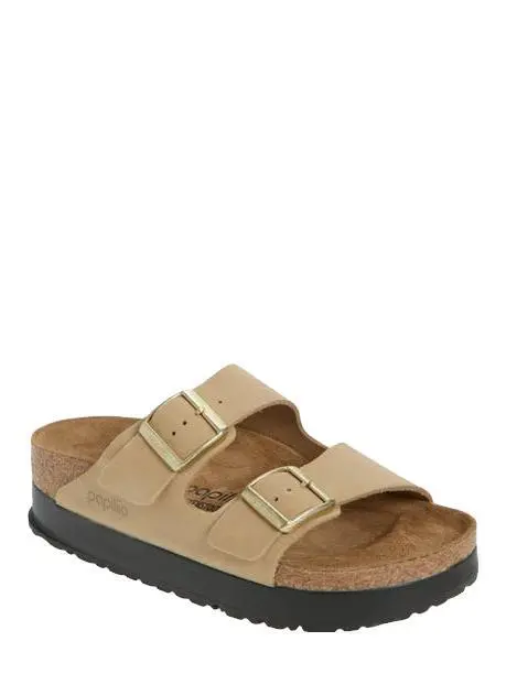 BIRKENSTOCK Arizona Flex Platform Sandal - Sandcastle