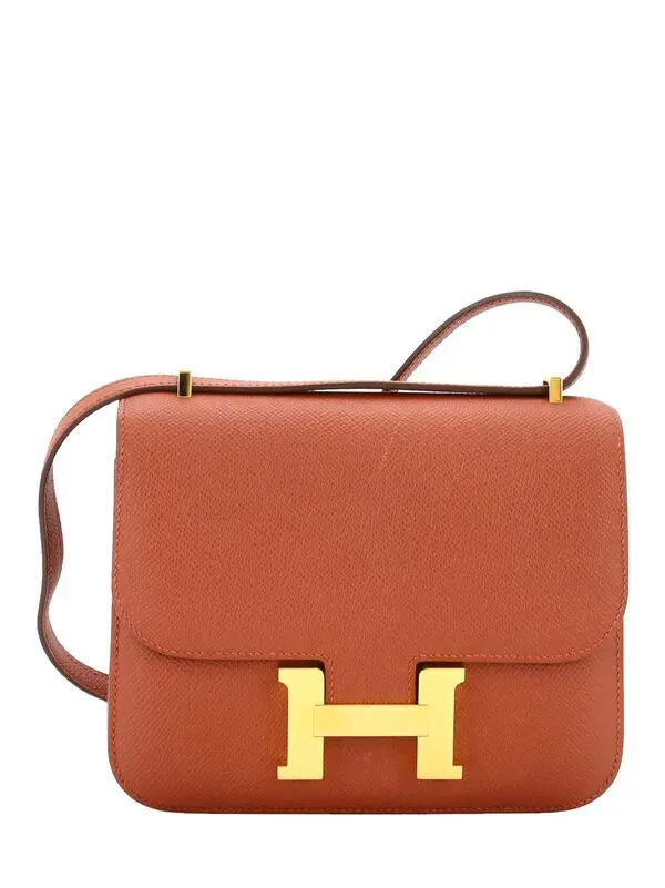 Hermès Constance Nm Bag Epsom 18 - Rouge Venetian