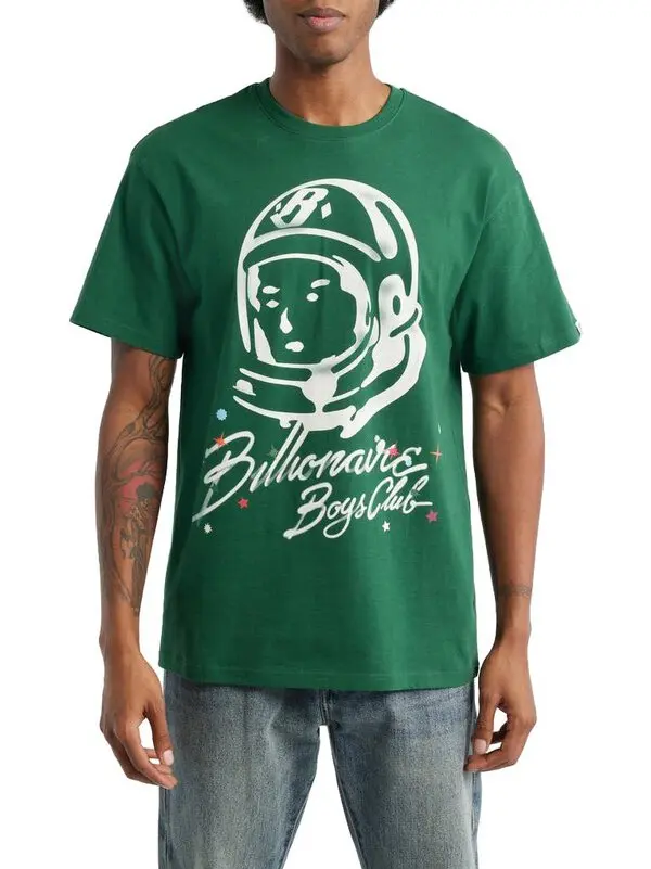 BILLIONAIRE BOYS CLUB Bb Helmet Head Cotton Graphic T-shirt - Eden