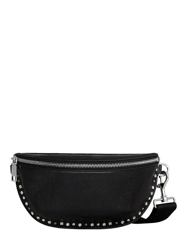 Rebecca Minkoff Studded Leather Sling Bag - Black