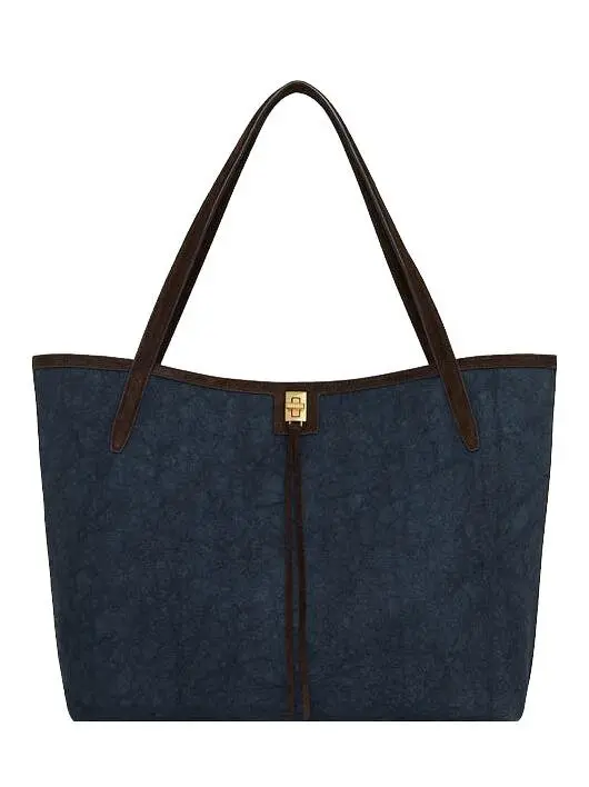 Rebecca Minkoff Darren Denim Tote Bag - Denim/fondant
