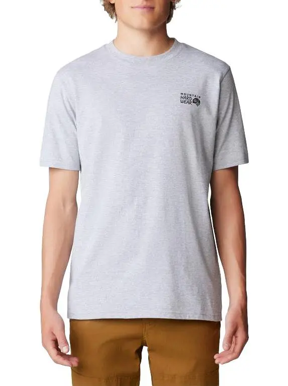 Mountain Hardwear Box Logo Graphic T-shirt - Hardwear Grey Heather