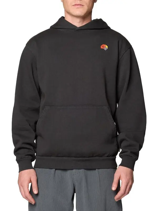 Mountain Hardwear Tricolor Logo Graphic Hoodie - Stealth Grey