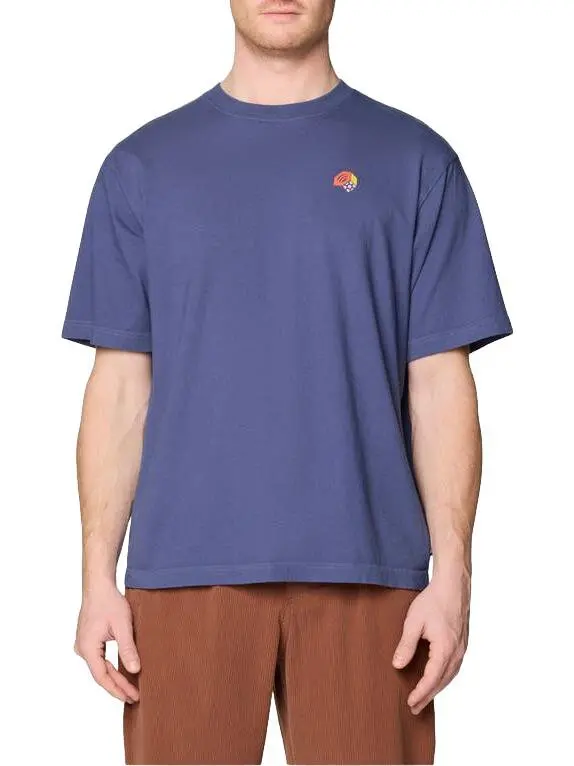 Mountain Hardwear Mhw Tri-color Graphic T-shirt - Lapis Dusk