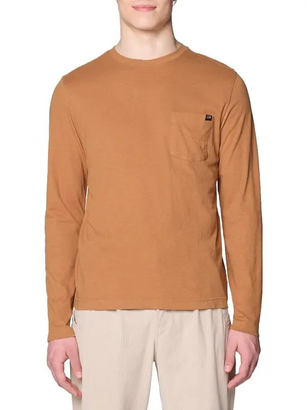 Mountain Hardwear On Edge Organic Cotton & Hemp Long Sleeve T-shirt - Copper Clay
