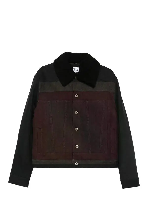 Loewe Paneled Jacket - Black