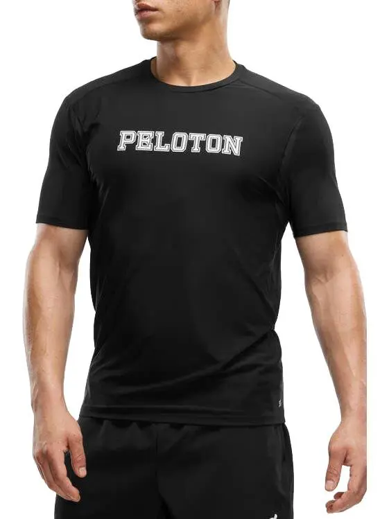 PELOTON Essential Performance Short Sleeve Shirt - Black
