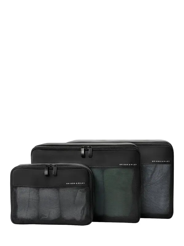 Briggs & Riley 3-piece Carry-on Compression Packing Cubes - Black