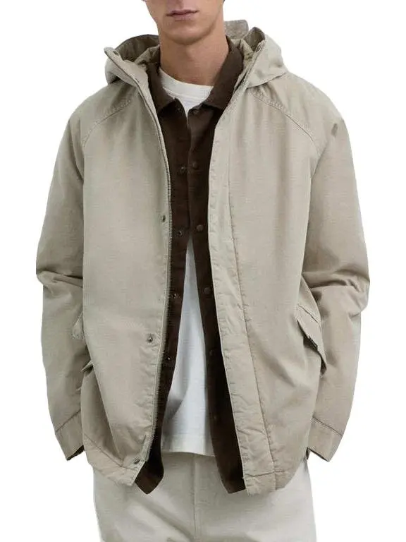SCALPERS Organic Cotton Ray Parka - Taupe