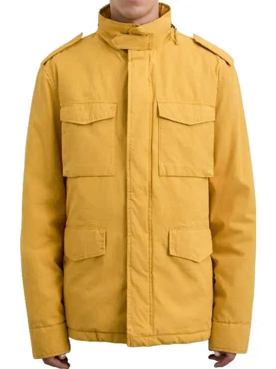SCALPERS Forest Military Jacket - Mustard
