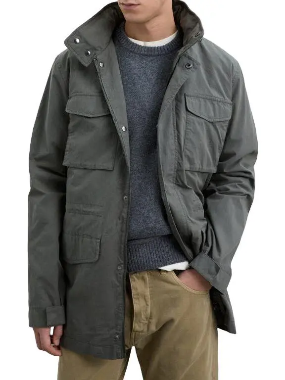 SCALPERS Military Jacket - Khaki