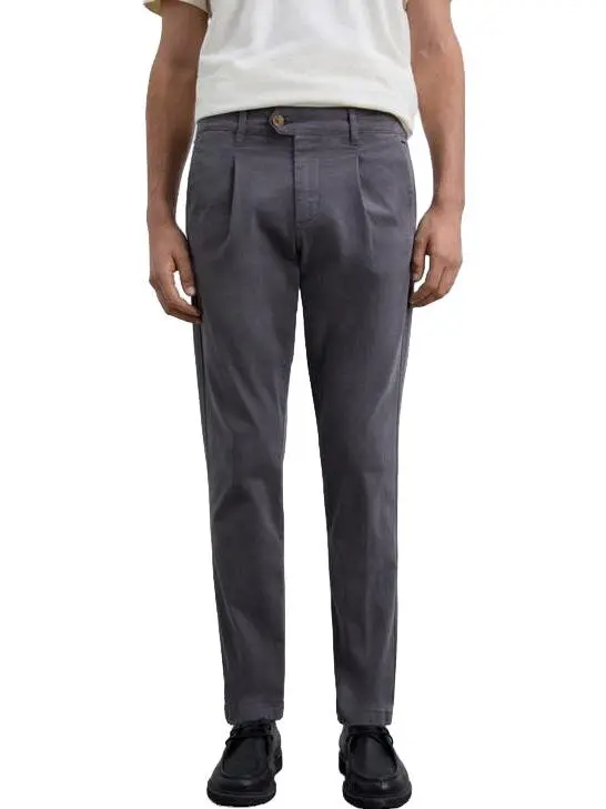 SCALPERS Firenze Trousers - Darkgrey