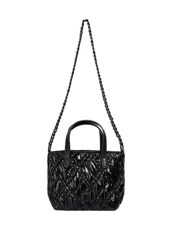 SCALPERS Mini Quilted Bag - Black
