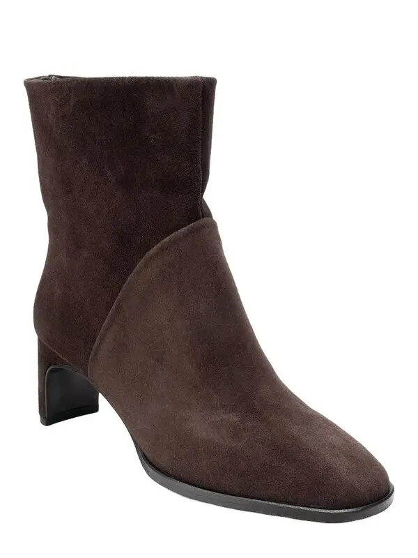 FOREVER & ALWAYS SHOES Nordy Leather Boots - Brown Suede