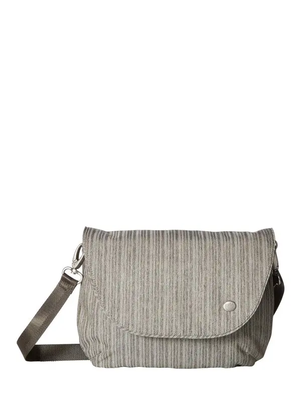 HAIKU Bliss Rfid Blocking Crossbody Bag - Gray Poplar