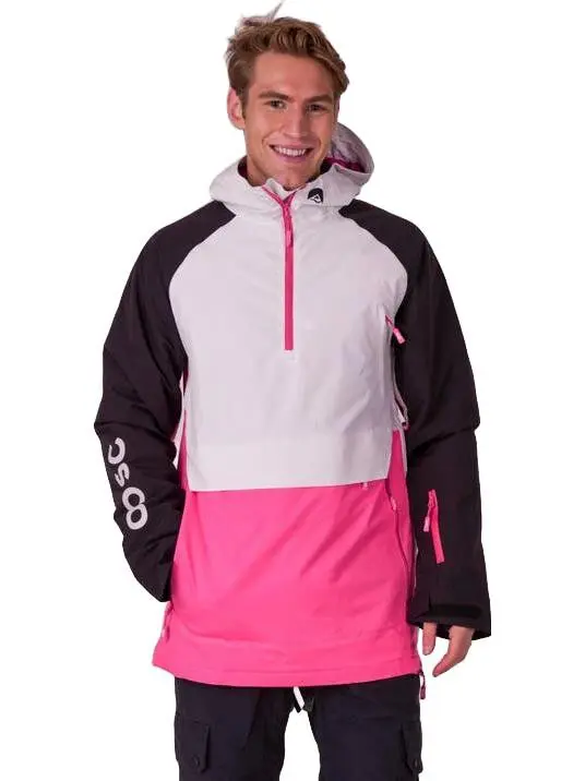 OOSC Snow Park Overhead Ski & Snowboard Jacket - Pink