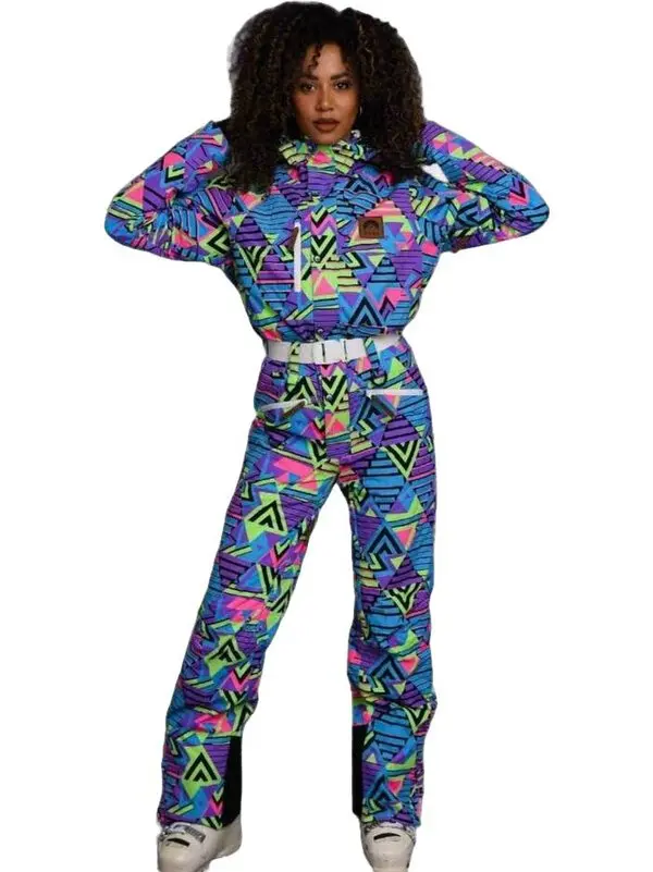 OOSC Future Shock Ski Suit - Multi-colour