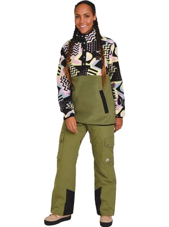 OOSC Saved The Bell Fleece - Khaki