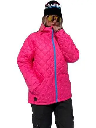 OOSC Glacier Thermolite® Insulated Jacket - Medium Pink