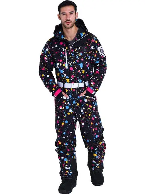 OOSC Catalina Wine Mixer Ski Suit - Multi-colour