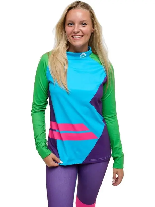 OOSC Baselayer Top Powder Hound - Multi-colour