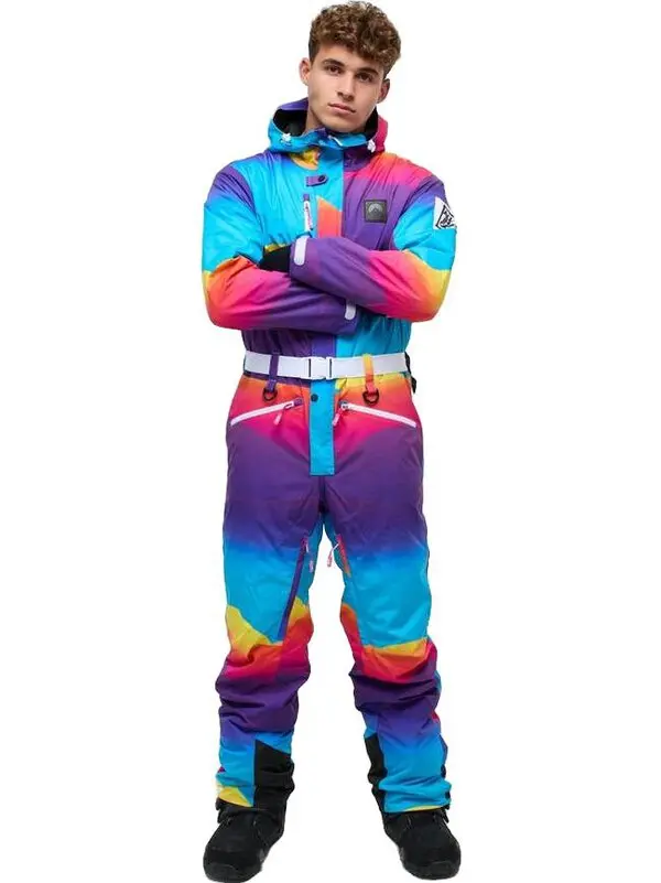 OOSC Mambo Sunset Ski Suit - Multi-colour