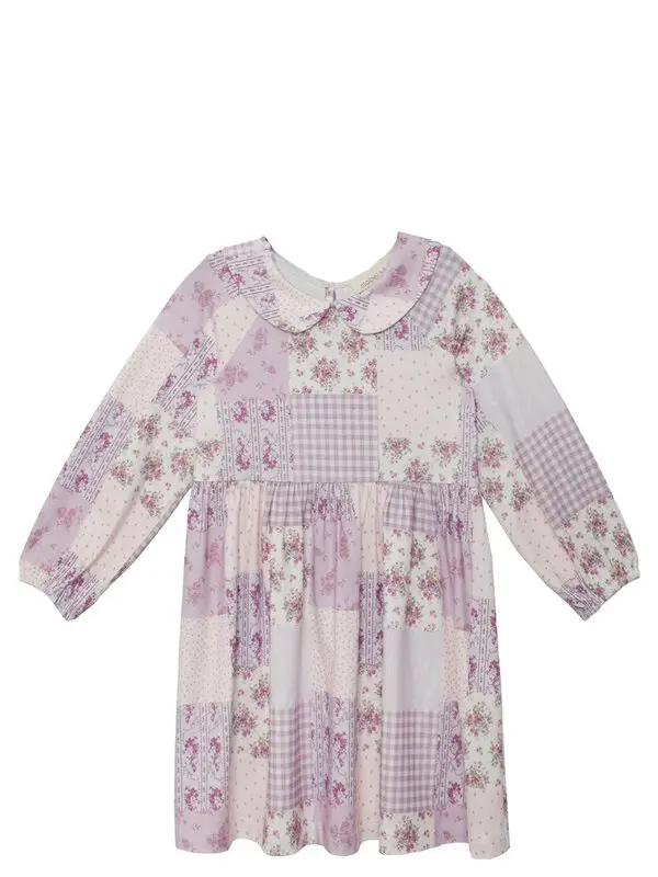 MABEL + HONEY Liliana Floral Dress - Purple