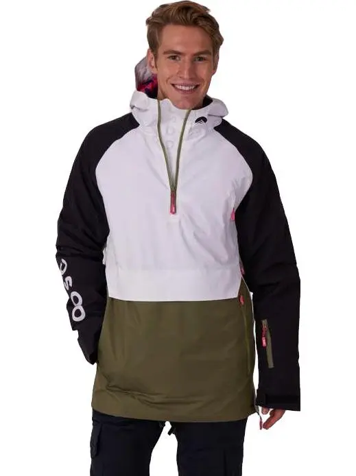 OOSC Snow Park Overhead Ski & Snowboard Jacket - Khaki