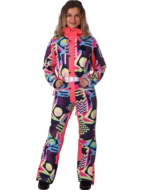 OOSC Printed Ski Suit - Multi-colour