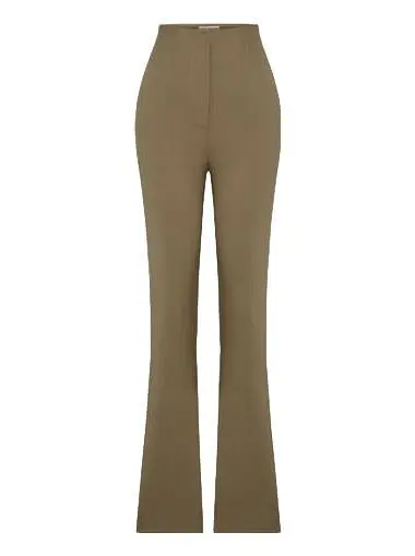 PCFG Cotton Flared Skinny Pant - Leopard
