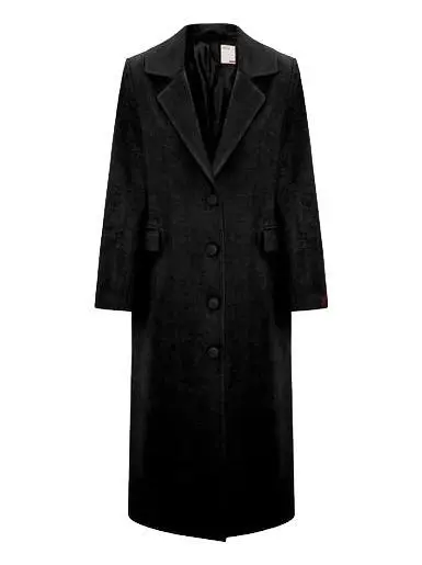 PCFG Wool Coat - Black