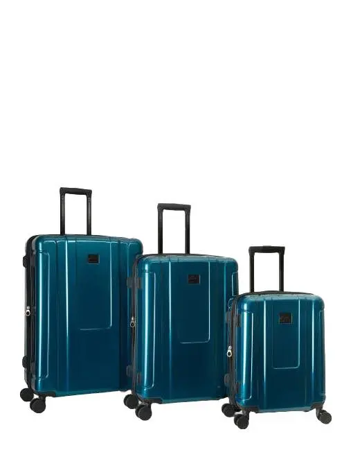 Quiksilver Malibu Expandable Hardside Luggage Set - Whale Blue