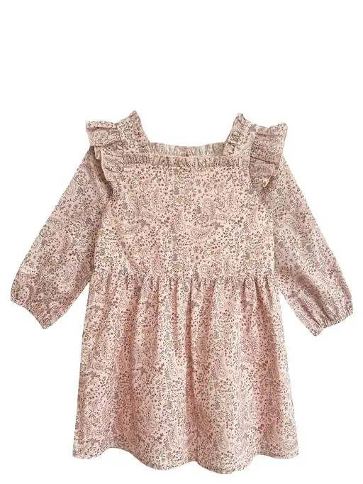 MABEL + HONEY Paisely Dress - Pink
