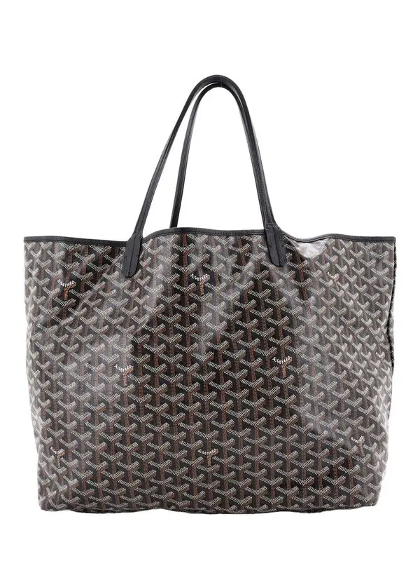 GOYARD Saint Louis Gm Tote Coated Canvas - Brown
